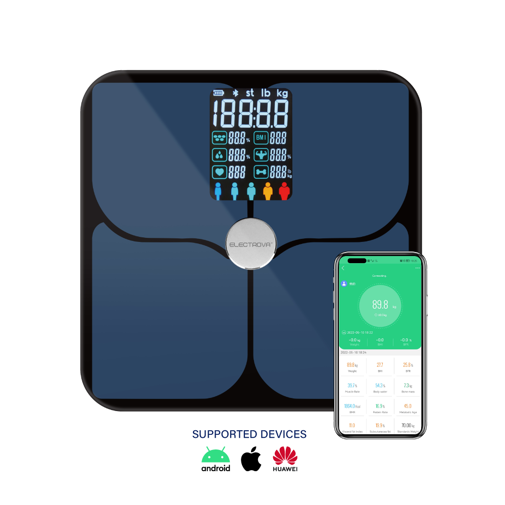 Electrova eScale (ITO Smart Bluetooth Body Weight Composition Scales ...